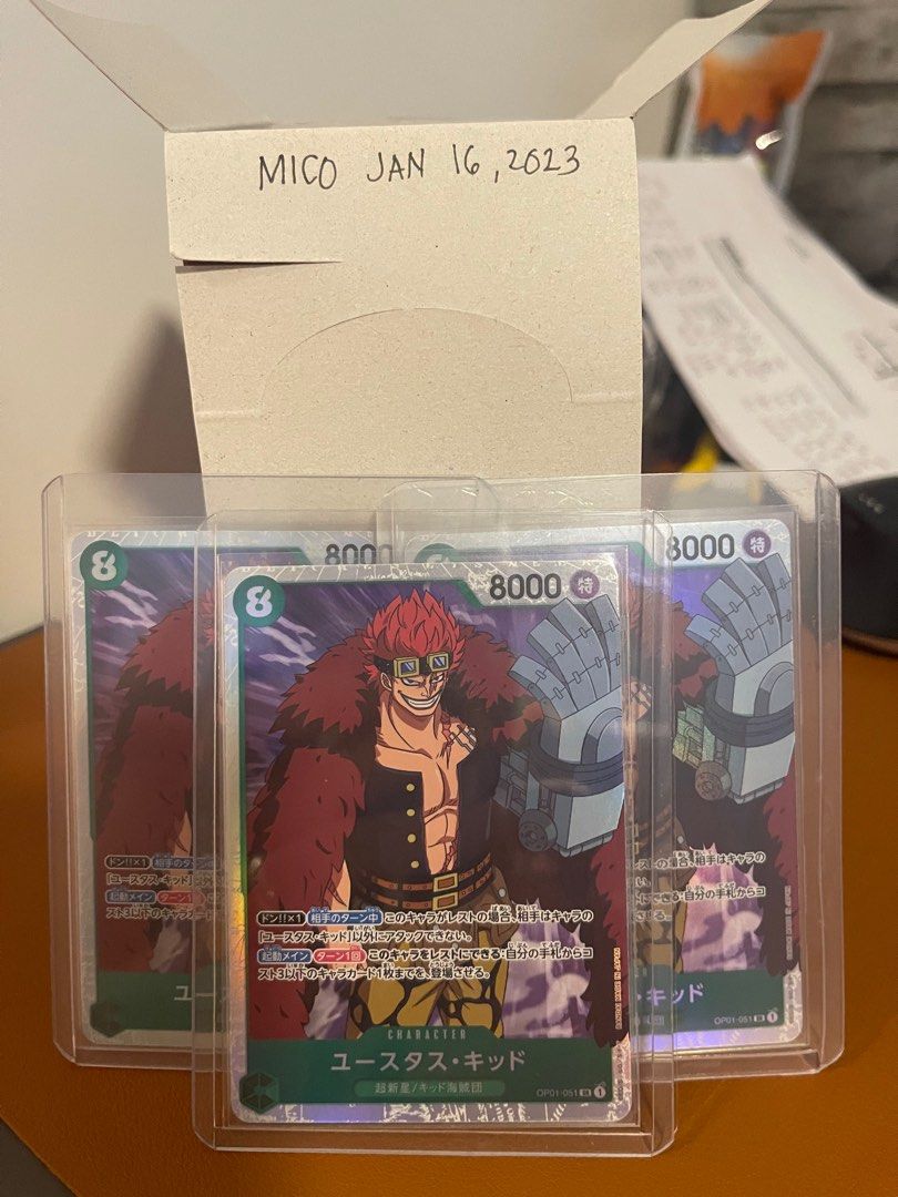 One Piece TCG OP01-051 Kidd SR, Hobbies & Toys, Toys & Games on Carousell