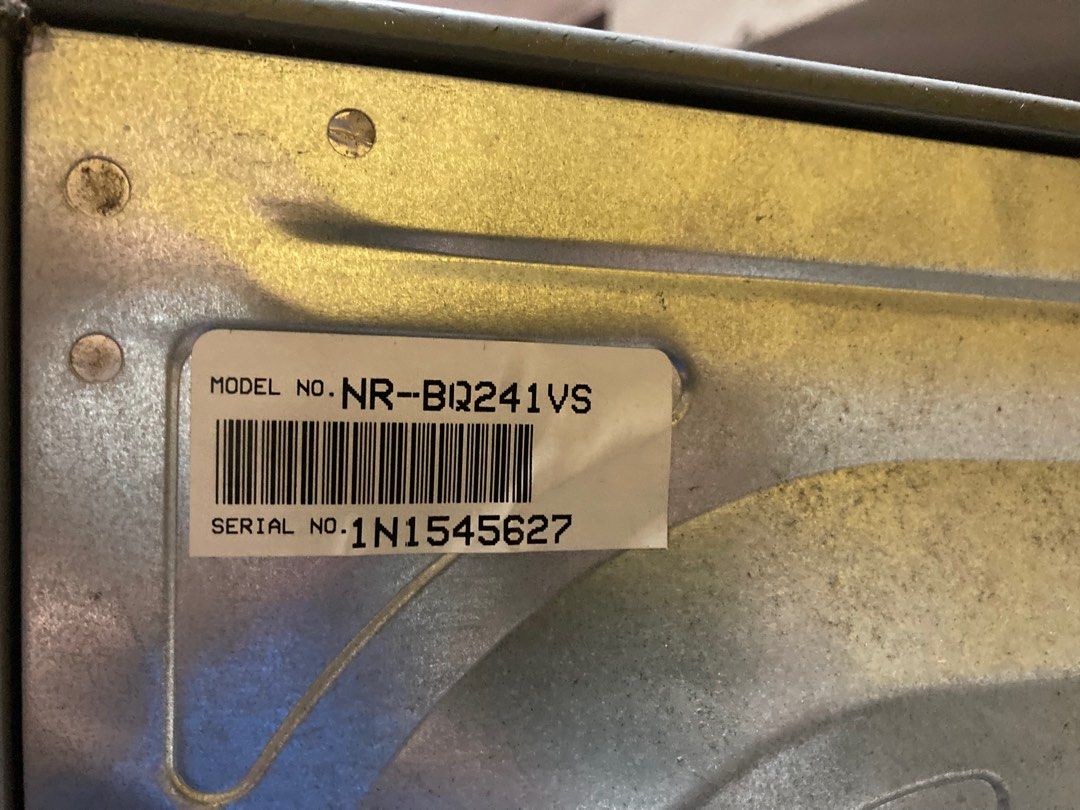 Panasonic Inverter NR-BQ241VS, TV & Home Appliances, Kitchen Appliances ...