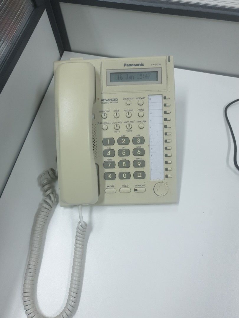Panasonic KX-T7730 Phone, Computers & Tech, Office & Business Technology on Carousell