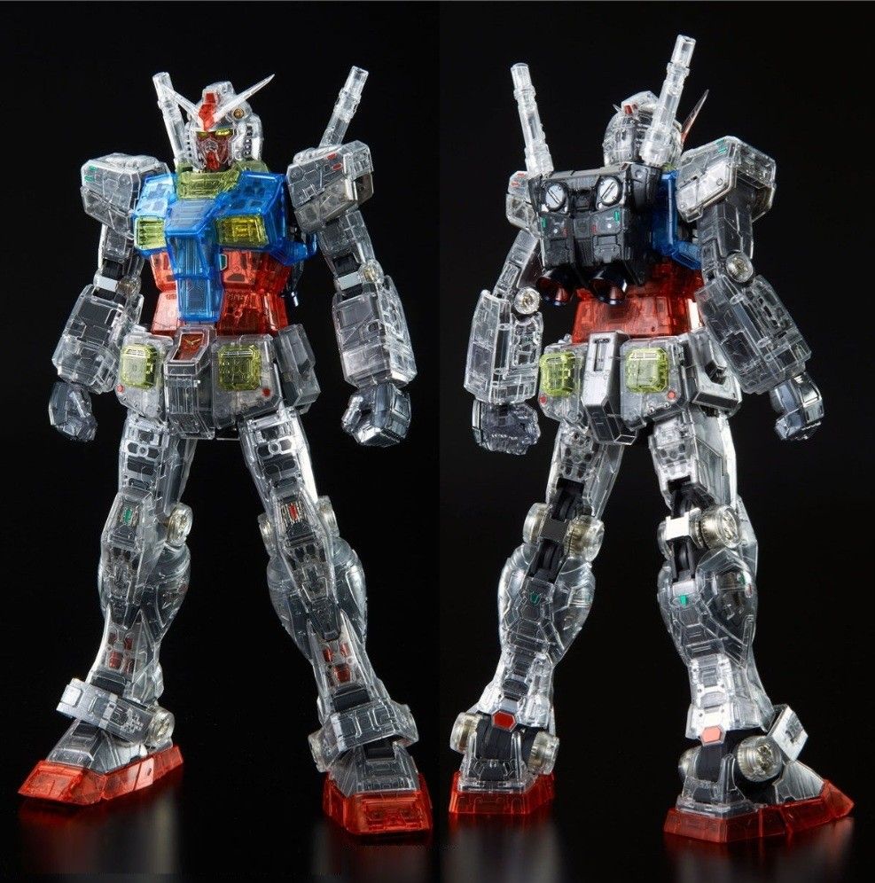 P-Bandai PG Unleashed (PGU) RX-78-2 Clear Body, Hobbies & Toys, Toys ...