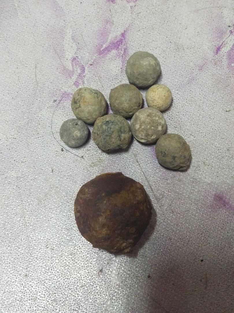 Peluru timah terakol dan peluru meriam rentaka besi, Hobbies & Toys ...