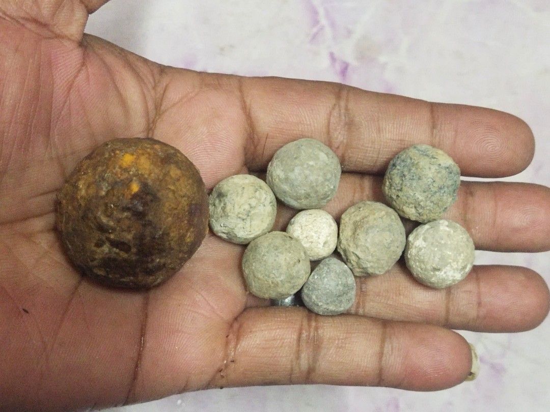 Peluru timah terakol dan peluru meriam rentaka besi, Hobbies & Toys ...