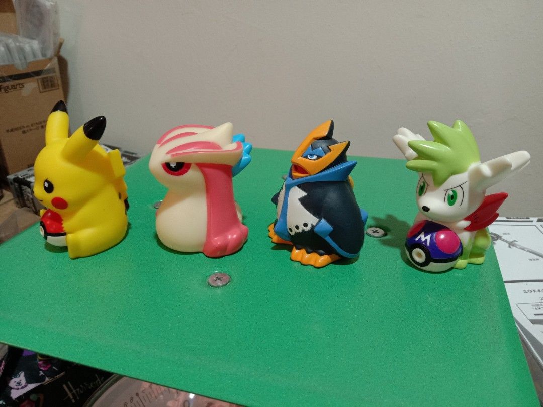 Pocket Monsters Pokemon Pikachu - Diamond & Pearl - Water Splashers 4 ...