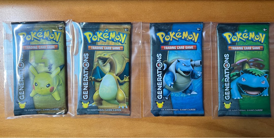 Pokemon Generation Booster Packs, Hobbies & Toys, Memorabilia ...
