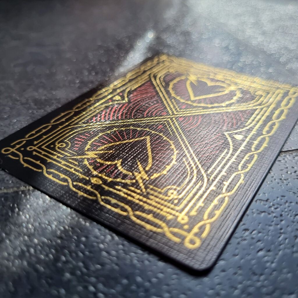 Poker Cards - Heartless Abyss Playing Cards, (cold as a Demon's Heart ...