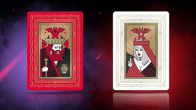 Poker Cards - Heartless Abyss Playing Cards, (cold as a Demon's Heart ...