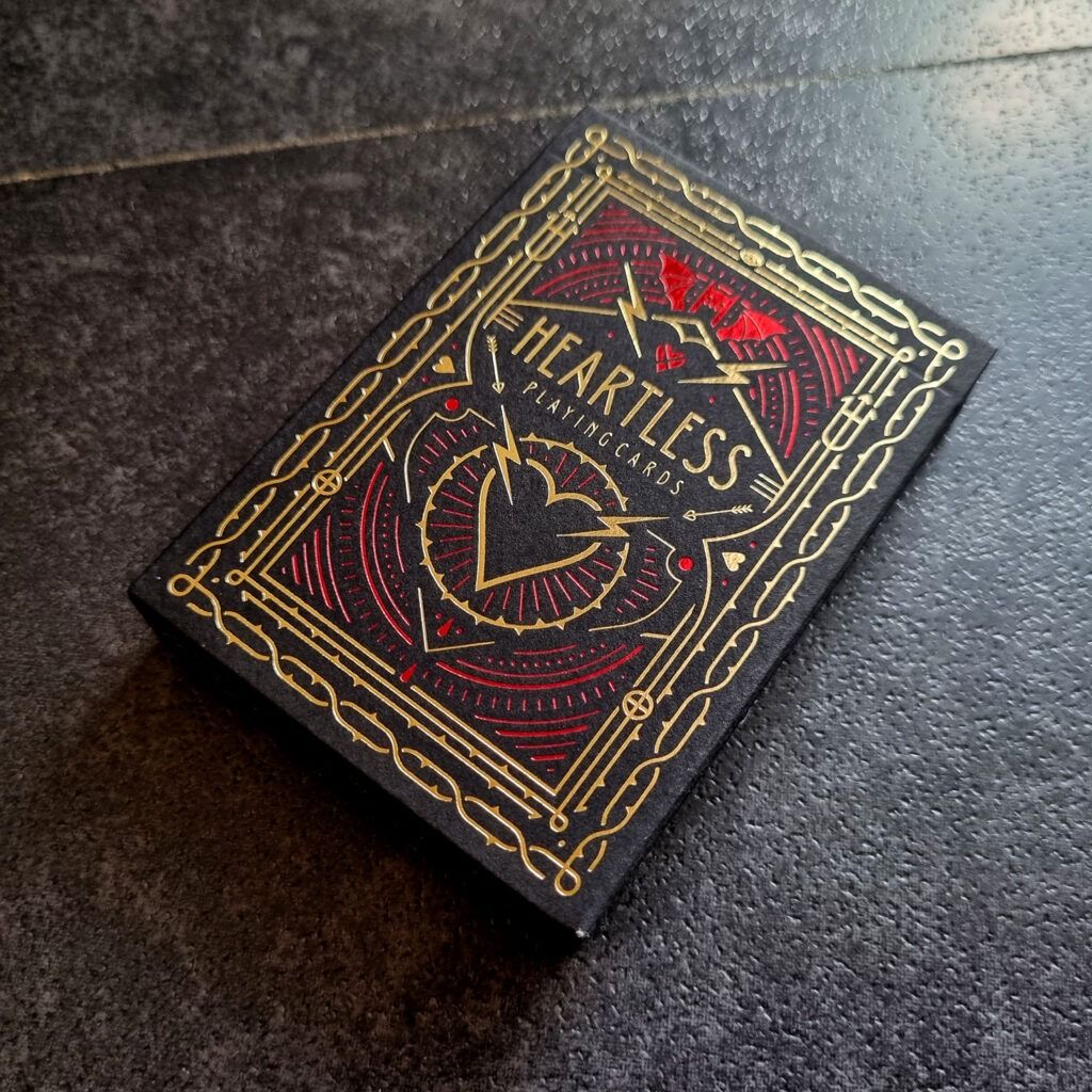 Poker Cards - Heartless Abyss Playing Cards, (cold as a Demon's Heart ...