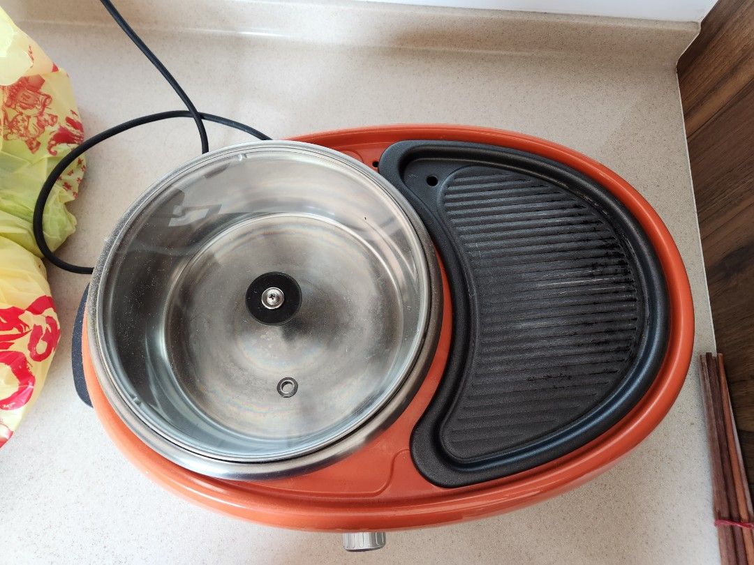 Powerpac Hot Pot and grill, TV & Home Appliances, Kitchen Appliances ...