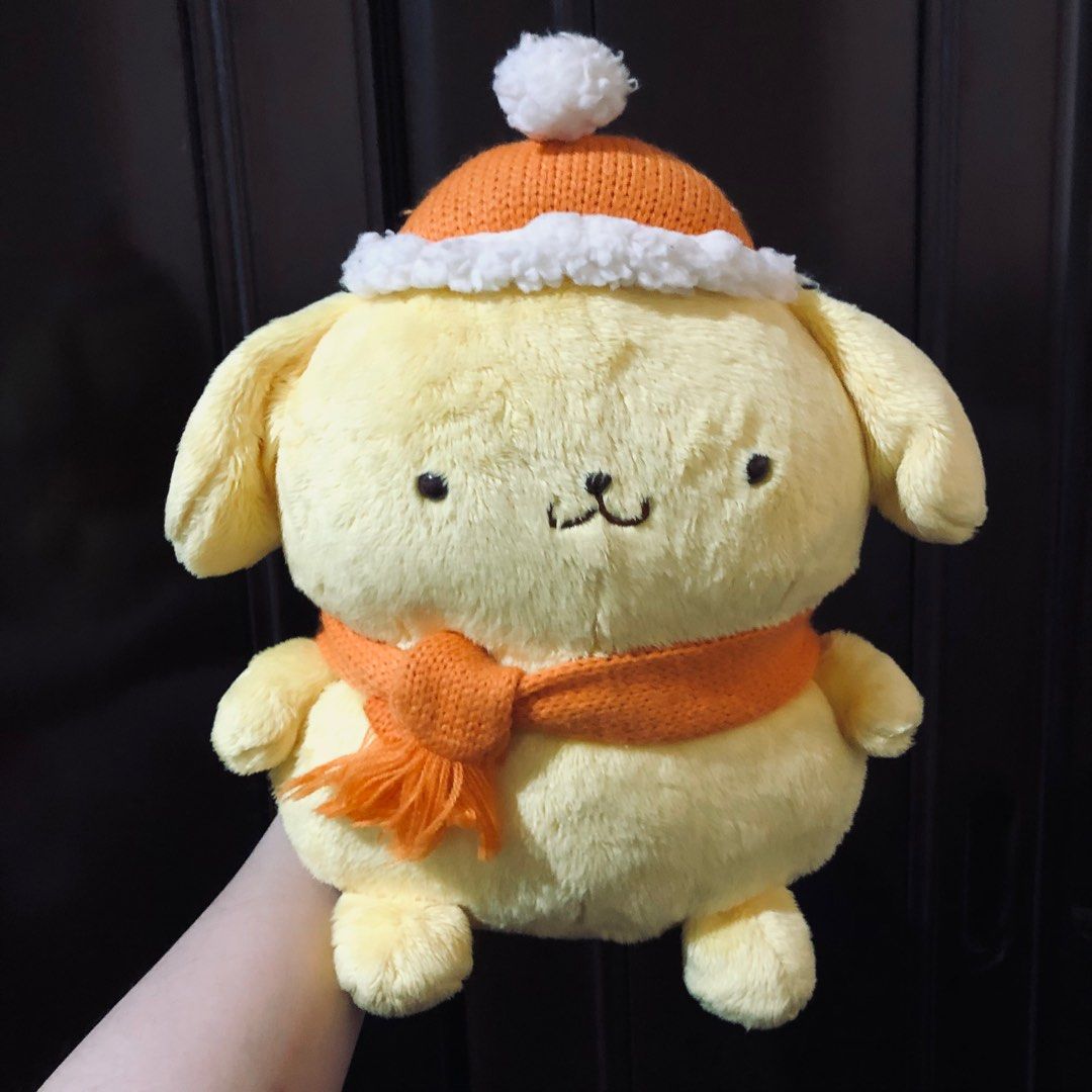 Rare Pompompurin Winter Edition Plushie, Hobbies & Toys, Toys & Games ...