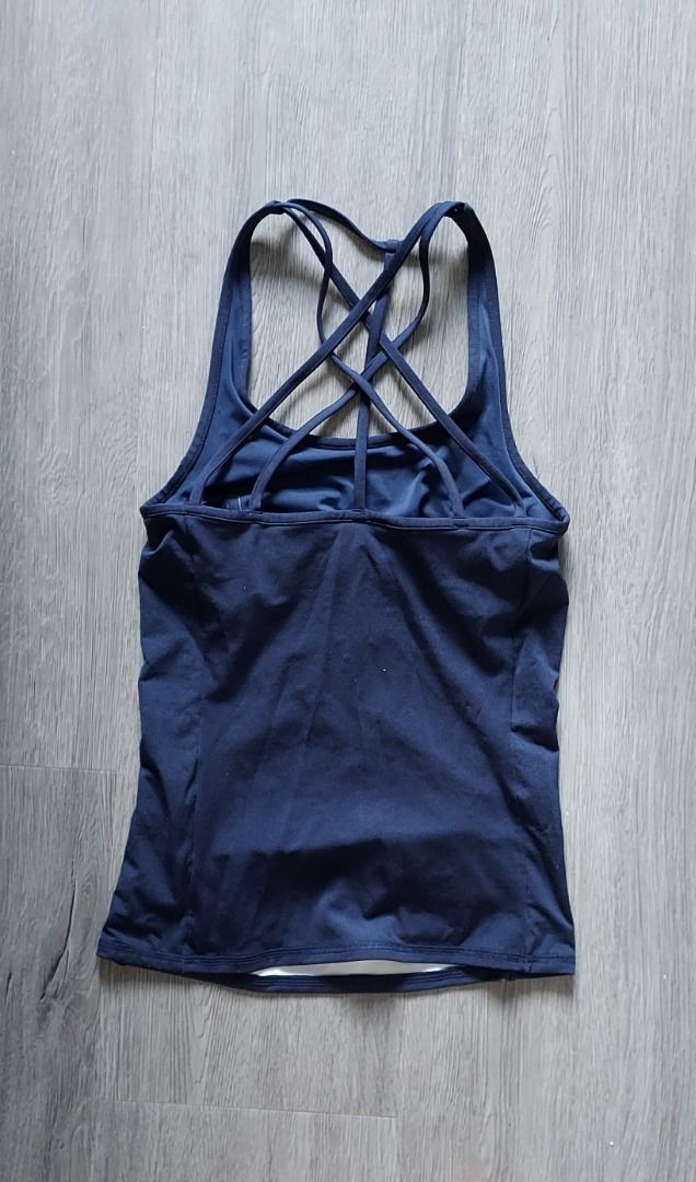 RARE Ted Baker Top with Shelf Bra, Women's Fashion, Activewear on Carousell