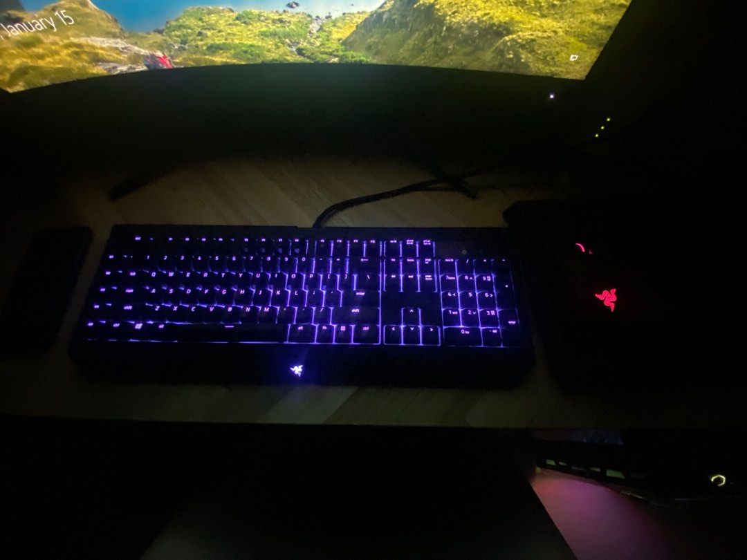 Razer Keyboard Mouth Razer Blackwidow Chroma V2 Keyboard And Razer Deathadder Chroma Mouse
