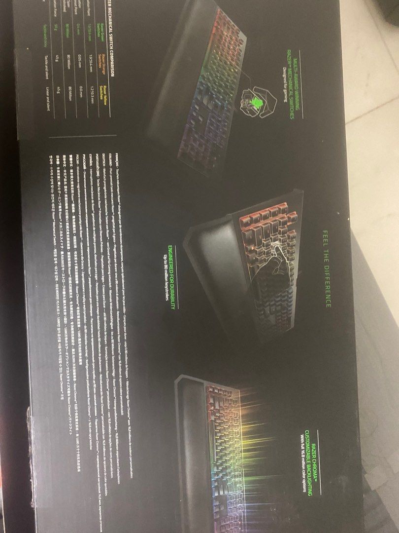 Razer Keyboard Mouth Razer Blackwidow Chroma V2 Keyboard And Razer Deathadder Chroma Mouse