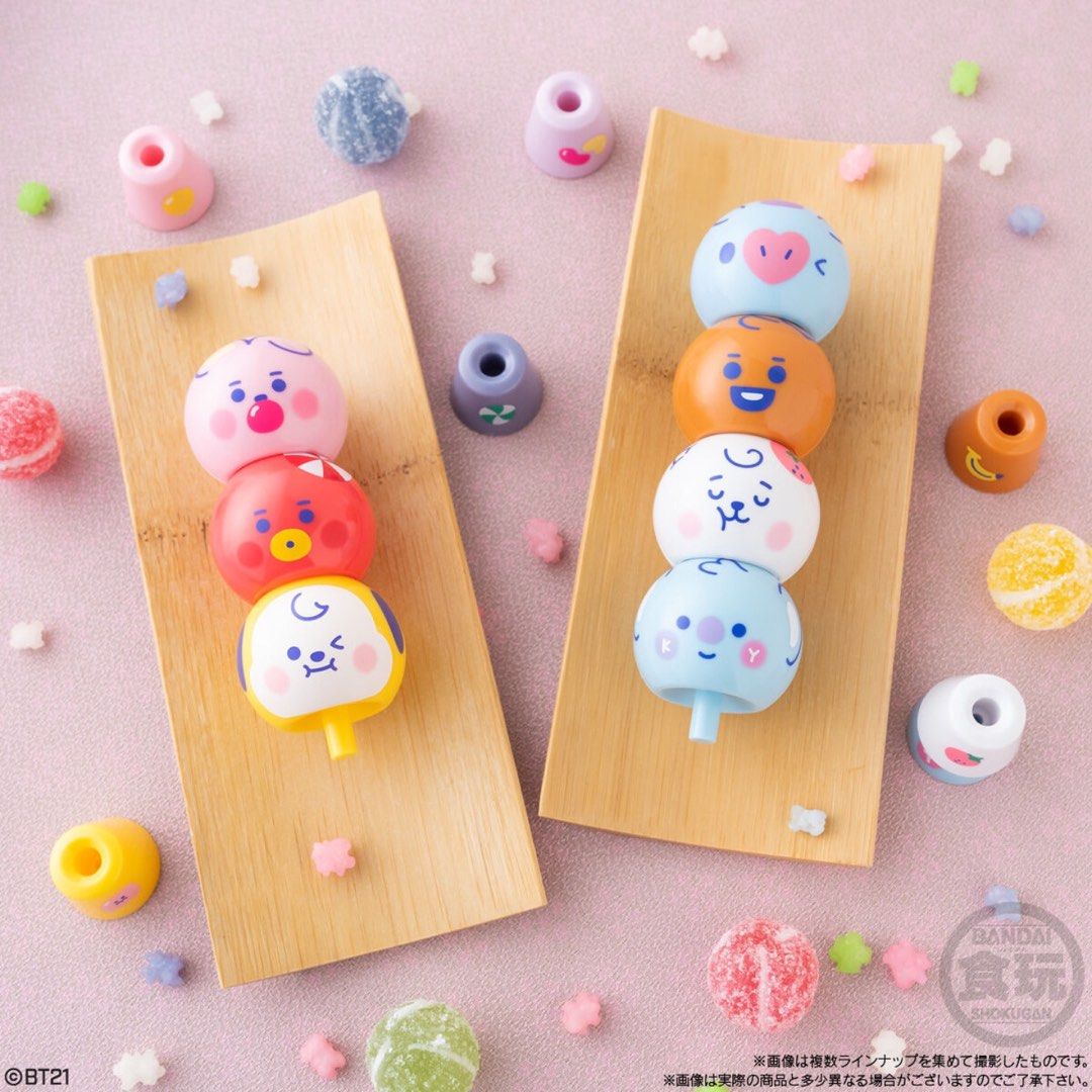 [Set] BTS BT21 Stacked Dumpling Figure Blind Box Bandai, Hobbies & Toys ...