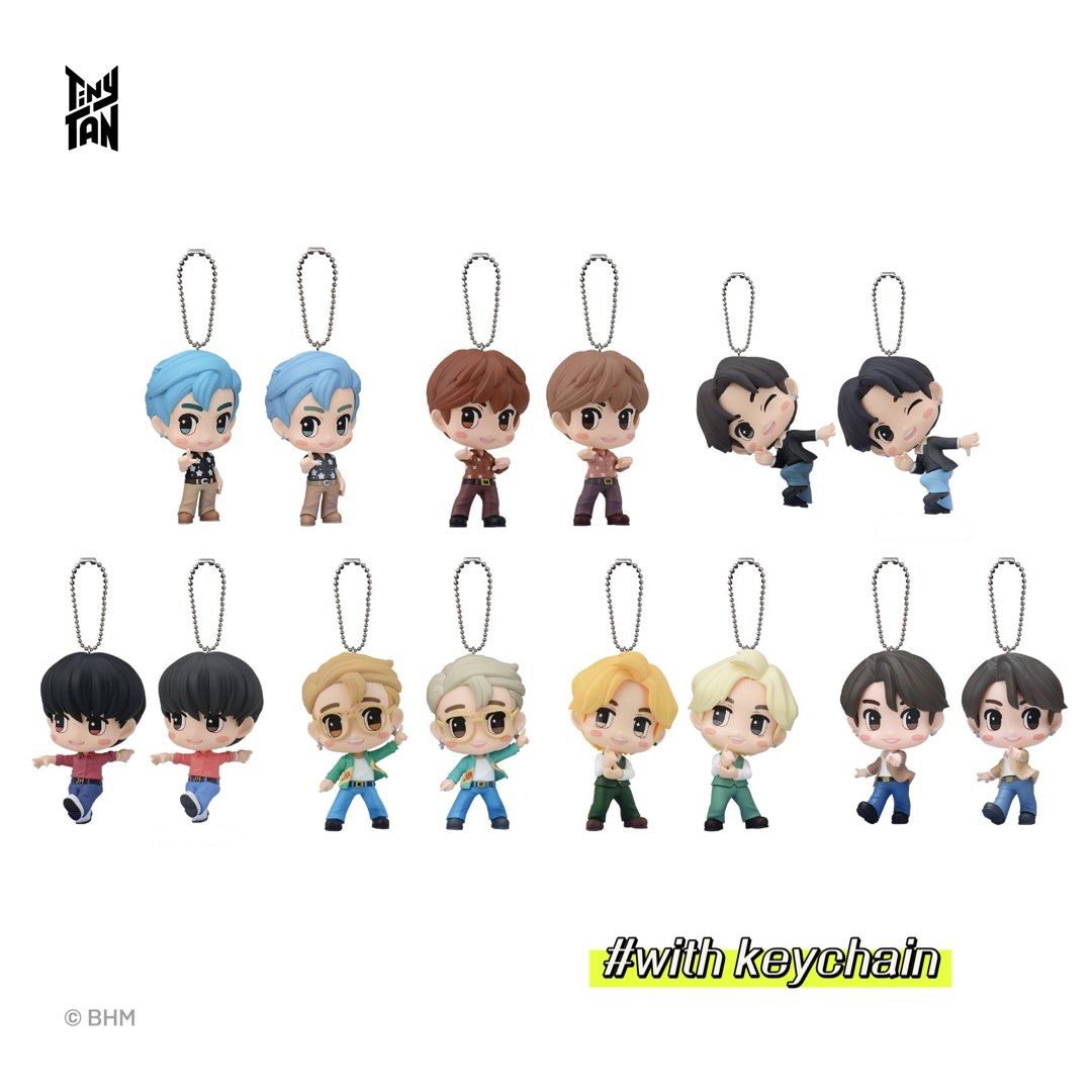 [ReadyStock] BTS TinyTAN Dynamite Chubby Collection Keychain Figure Sega, Hobbies & Toys ...