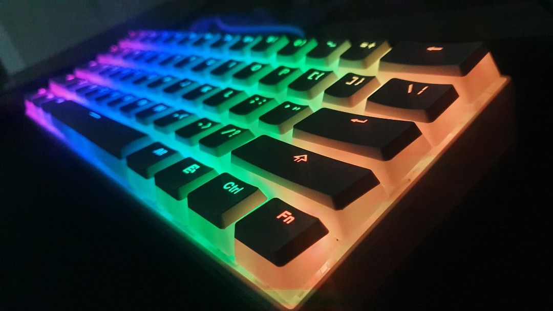 RK61 W/ Free Pudding kcaps TRIMODE Brown Switch, Computers & Tech ...