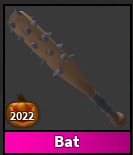 Roblox MM2 - Bat Knife x1 (LIMITED), 電子遊戲, 遊戲機配件, 遊戲週邊商品 - Carousell