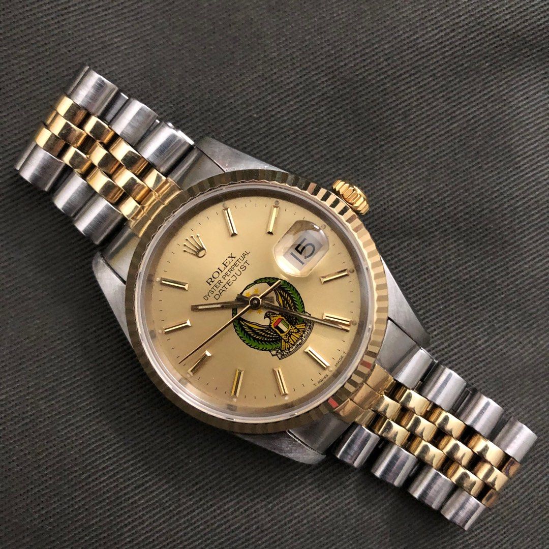 Rolex Ref. 16233 UAE Eagle Crest Arabic Dial 36mm Men Vintage Watch ...