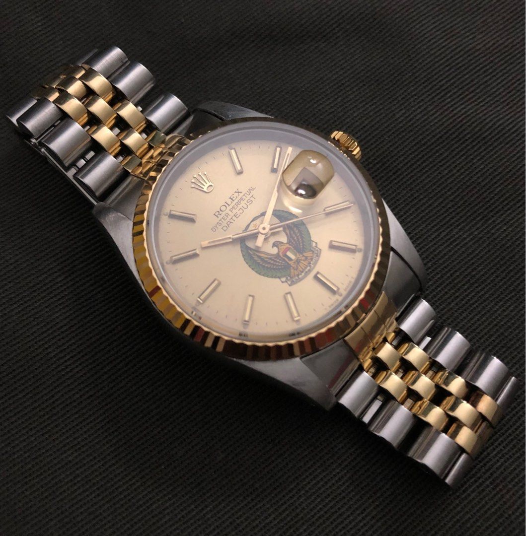 Rolex Ref. 16233 UAE Eagle Crest Arabic Dial 36mm Men Vintage Watch ...