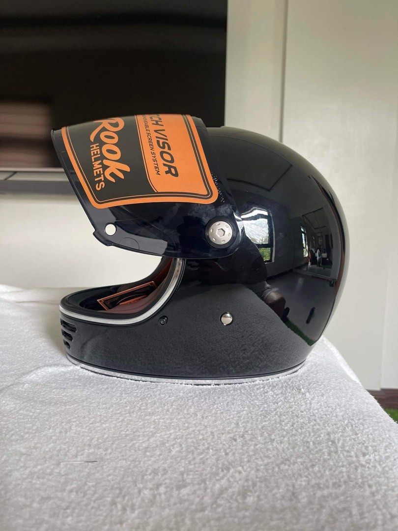 ROOK CLASSIC HELMET (BRAND NEW), Motorbikes, Motorbike Parts ...