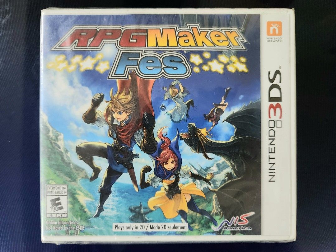 Rpg Maker Fes (Sealed) for Nintendo 3DS, Video Gaming, Video Games ...