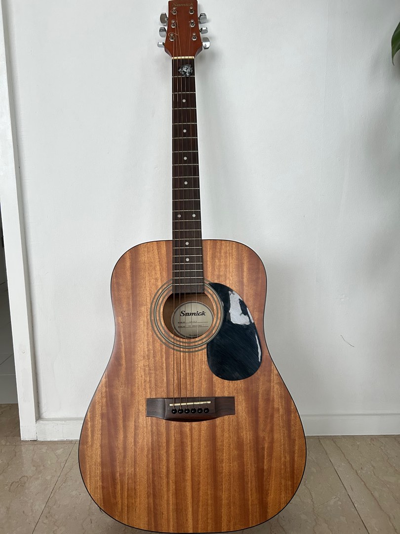 Samick dreadnought guitar, Hobbies & Toys, Music & Media, Musical ...