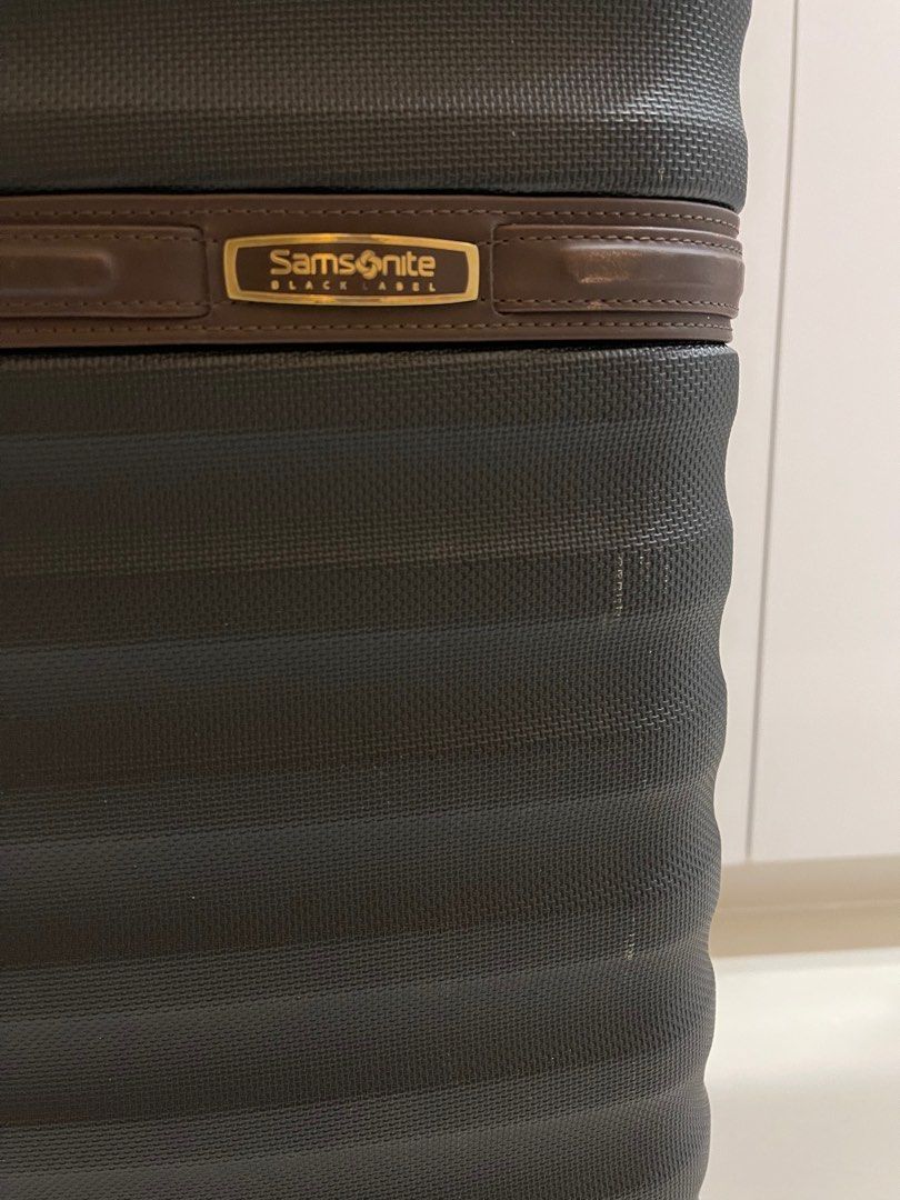 Samsonite Black Label large luggage, Hobbies & Toys, Travel, Luggage on ...