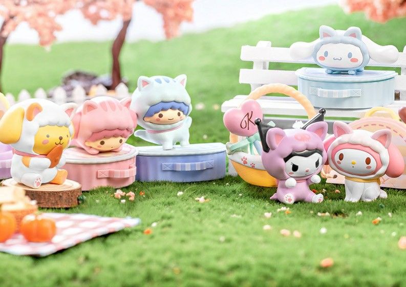 [SANRIO] SANRIO X MINISO SANRIO CHARACTERS PEEKABOO SERIES FULL SET AND ...