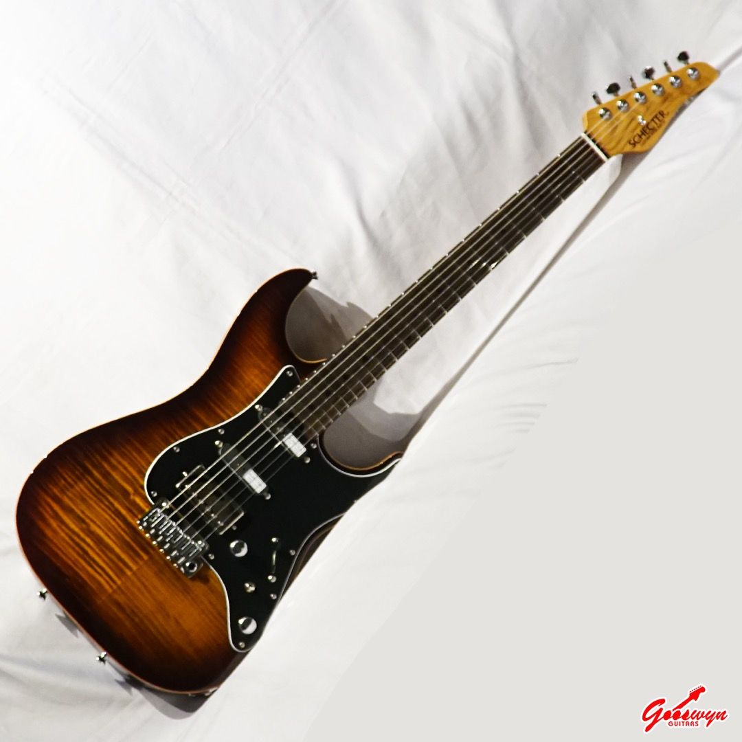 Schecter Japan SD4-22-AL-VTR-FM/GI/UBB/RM Ultimate Brown Burst, Hobbies ...
