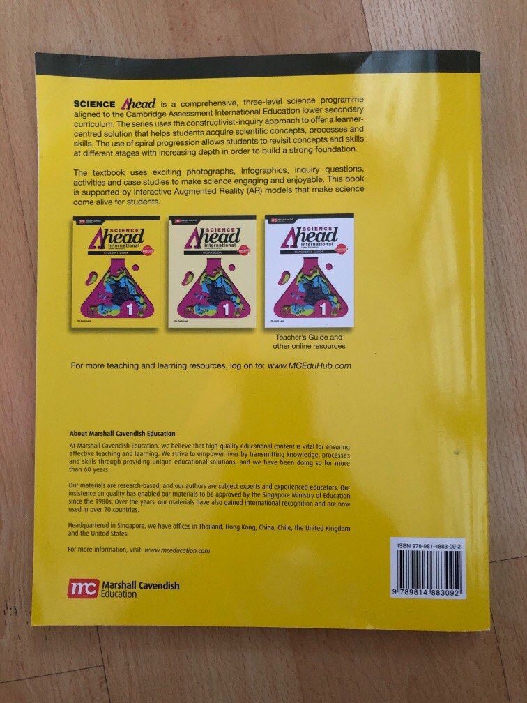 Science Ahead International Lower Secondary student book 1, Hobbies ...