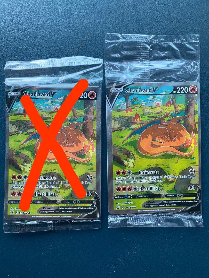 (Sealed) Charizard UPC Promo Pokemon Card, Hobbies & Toys, Toys & Games ...