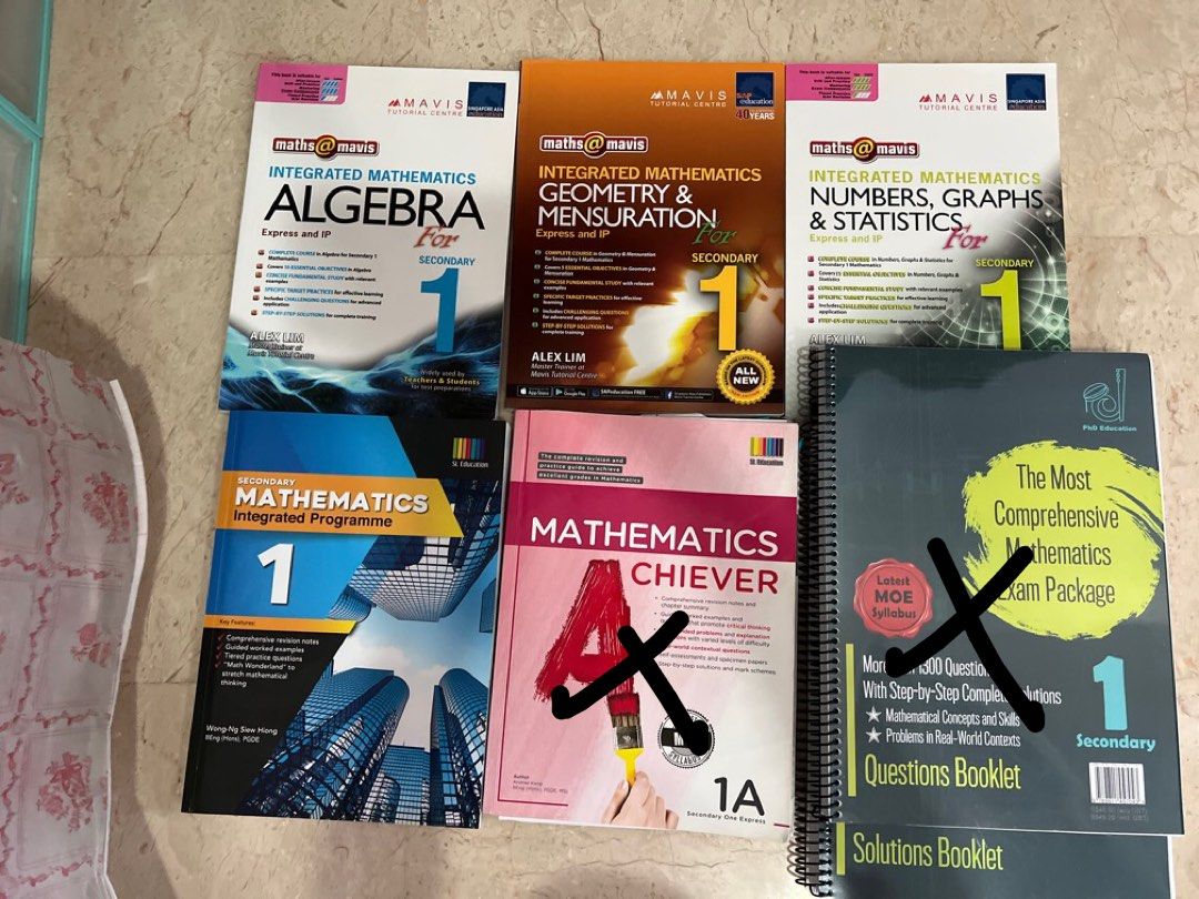 Sec 1 to S2 assessment books, Hobbies & Toys, Books & Magazines ...