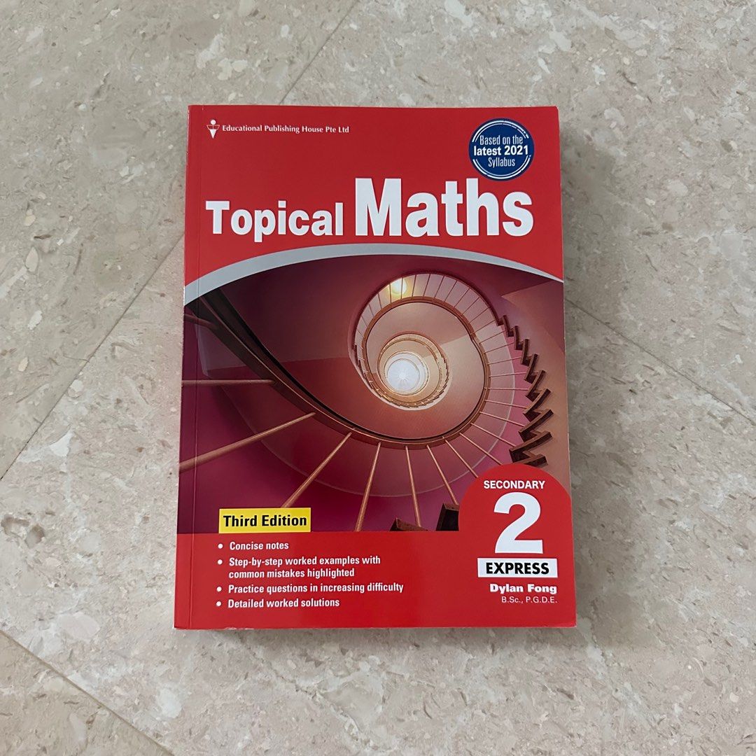 Sec 2 Math Topical Revision Book, Hobbies & Toys, Books & Magazines ...
