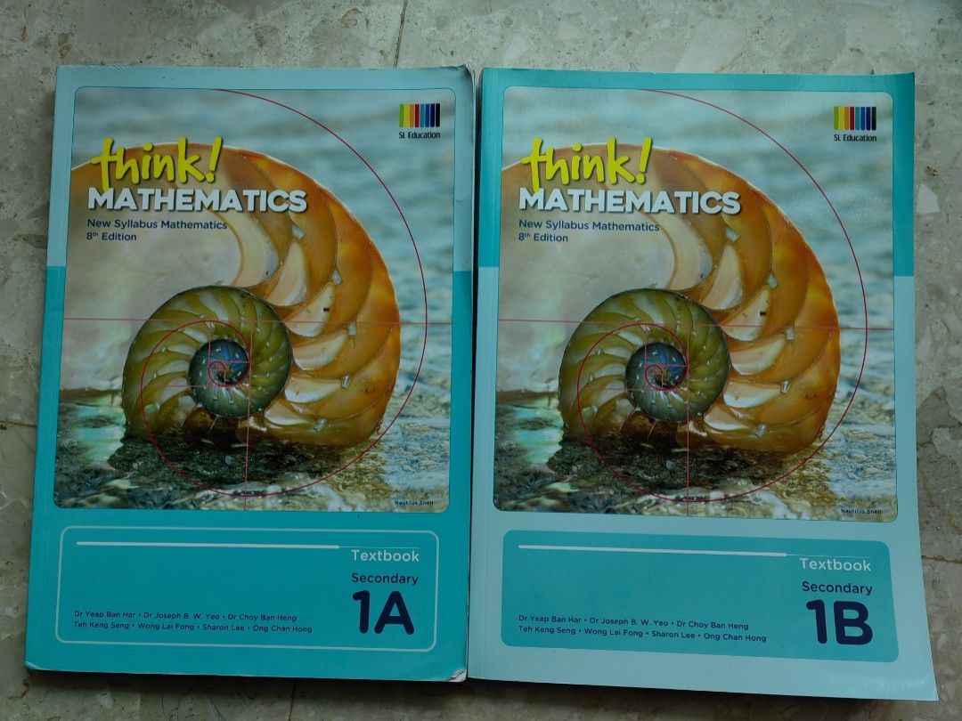 Secondary 1 Think Maths textbooks, Hobbies & Toys, Books & Magazines ...