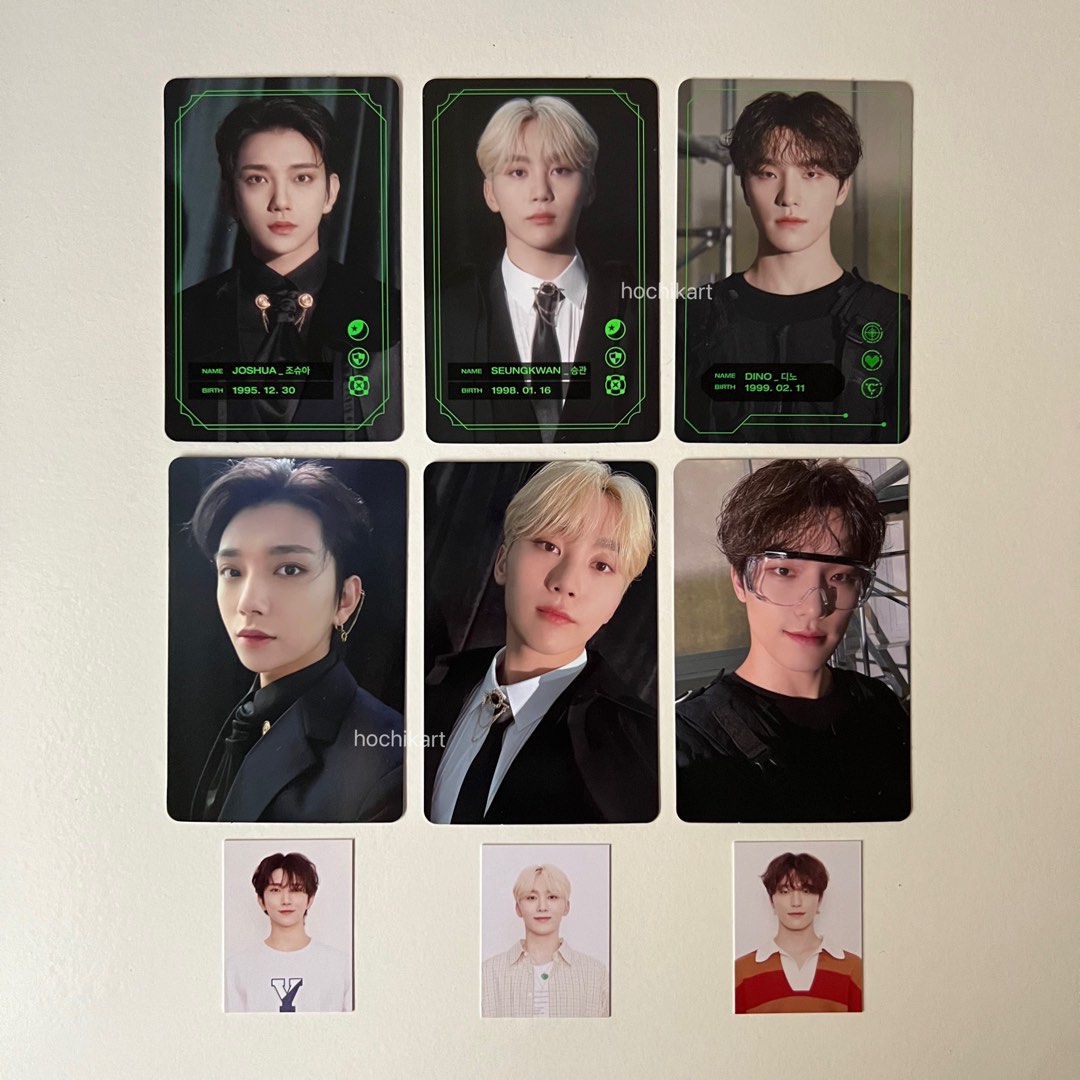 Seventeen 7th Carat Membership Kit Tingi (Joshua, Seungkwan, Dino ...