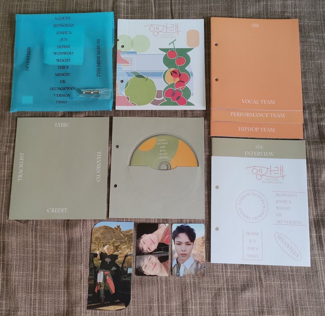 Seventeen Unsealed Henggarae Complete Inclusion, Hobbies & Toys ...