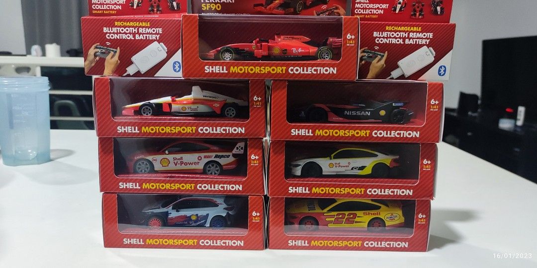 Shell F1 Motorsport collection, Hobbies & Toys, Toys & Games on Carousell