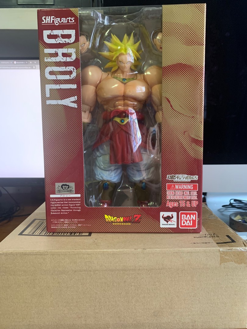 Shf sh figuarts dragon ball og broly, ultimate gohan and vegetto, Hobbies & Toys, Toys & Games ...