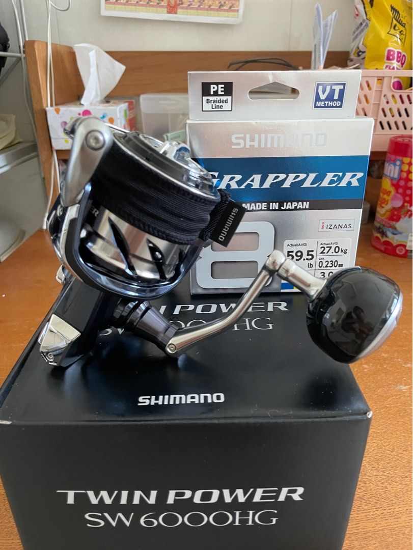 Shimano Twinpower SW 6000HG 2021, Sports Equipment, Fishing on Carousell