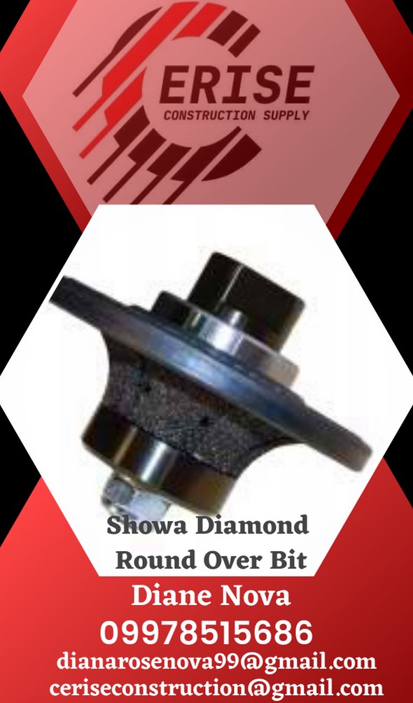 SHOWA DIAMOND ROUND OVER BIT, Commercial & Industrial, Construction ...