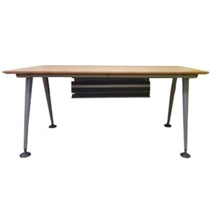 Single Workstation Computer Desk 1.6m Wood, Furniture & Home Living ...