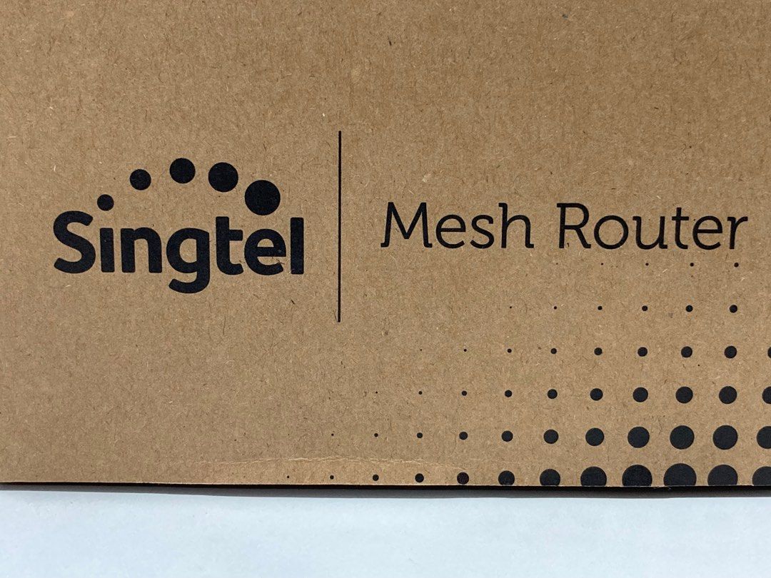 SingTel Mesh Router, Computers & Tech, Parts & Accessories, Networking ...