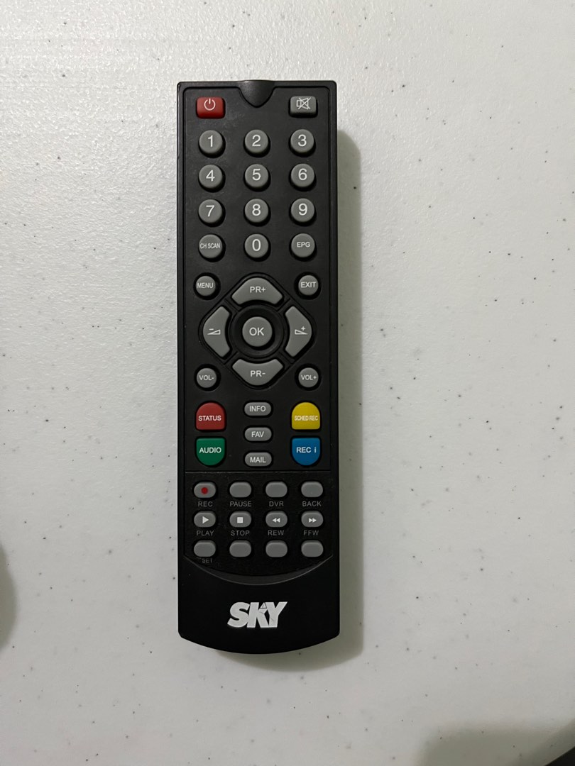 SkyCable Remote Control, TV & Home Appliances, TV & Entertainment, TV ...