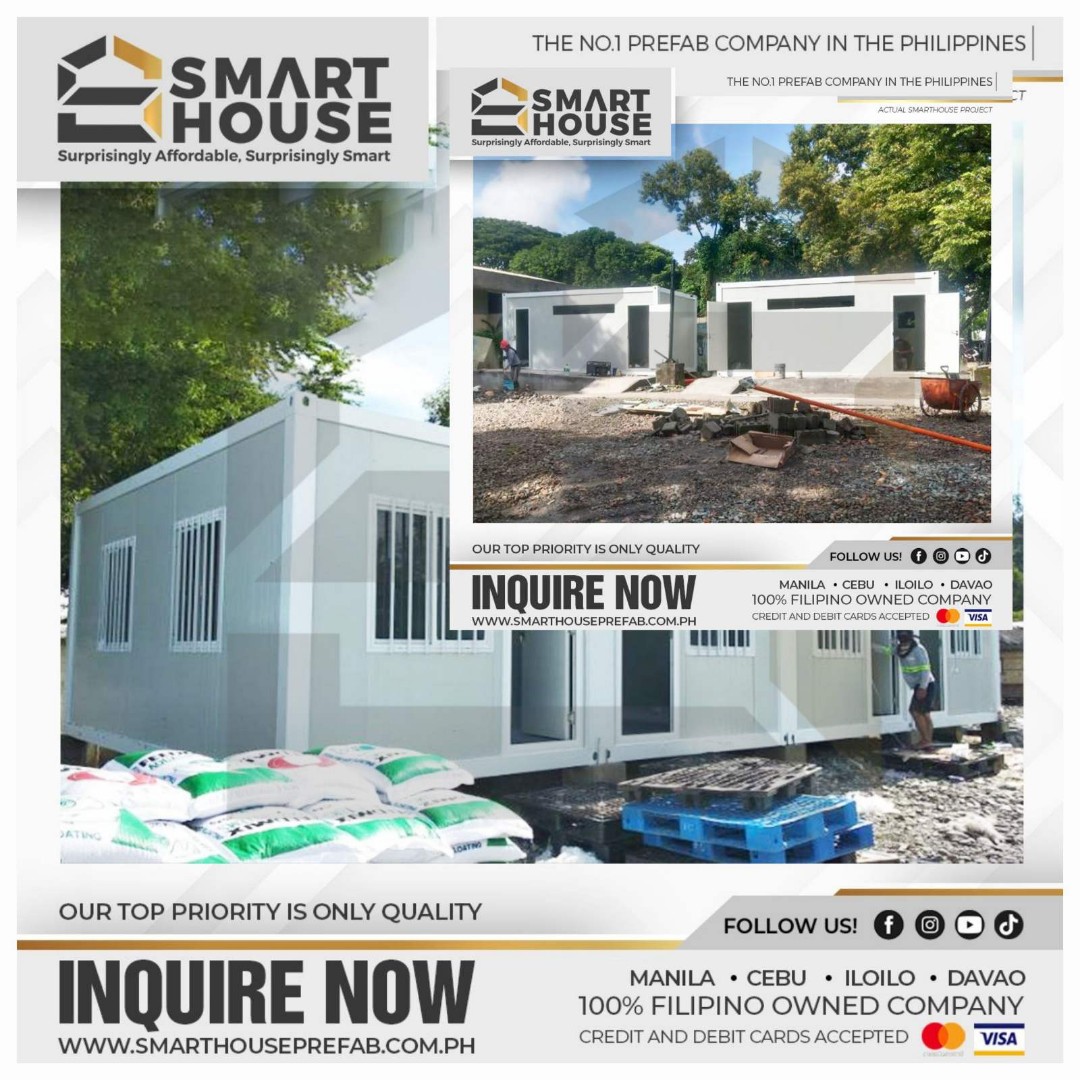 SMARTHOUSE PREFAB CONTAINER VAN HOUSE, Commercial & Industrial ...
