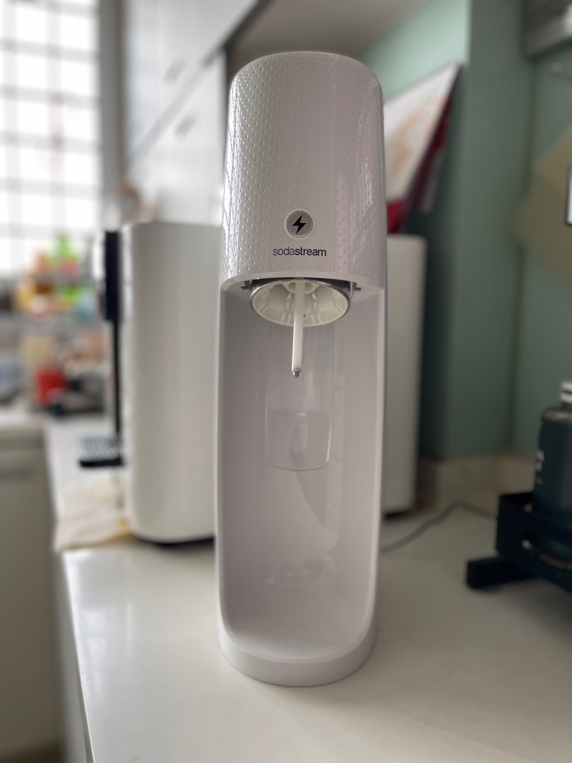 Sodastream One Touch White Sparkling Water Maker, TV & Home Appliances ...