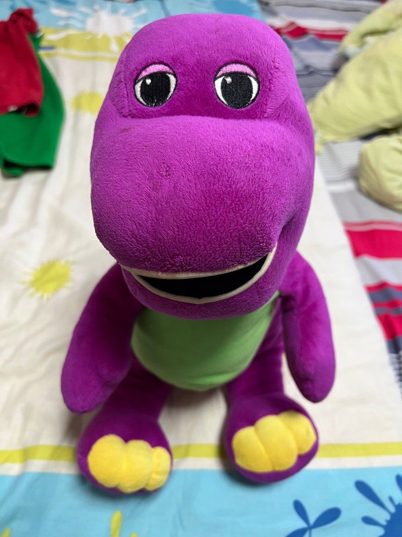 Soft Toy (BARNEY), Babies & Kids, Babies & Kids Fashion on Carousell