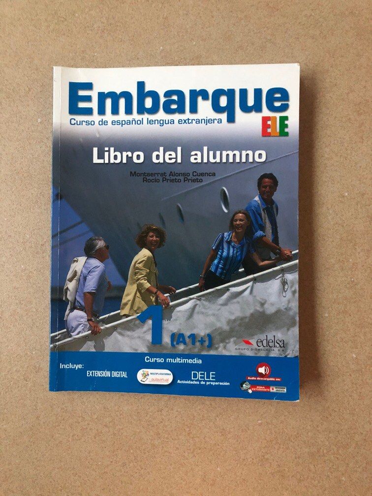 Spanish Level 1 Textbook Embarque Libro del alumno LS5001, Hobbies ...