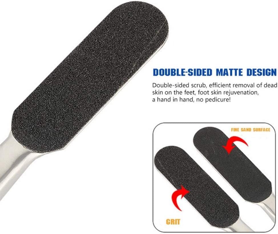 Stainless steel foot file with refill grits, Health & Nutrition ...