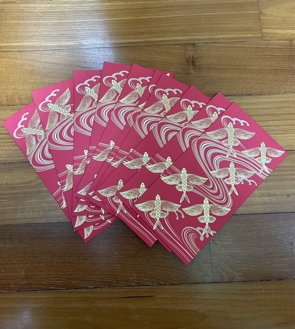 Standard Chartered 2023 red packets/ hong baos/ ang pows, Everything ...