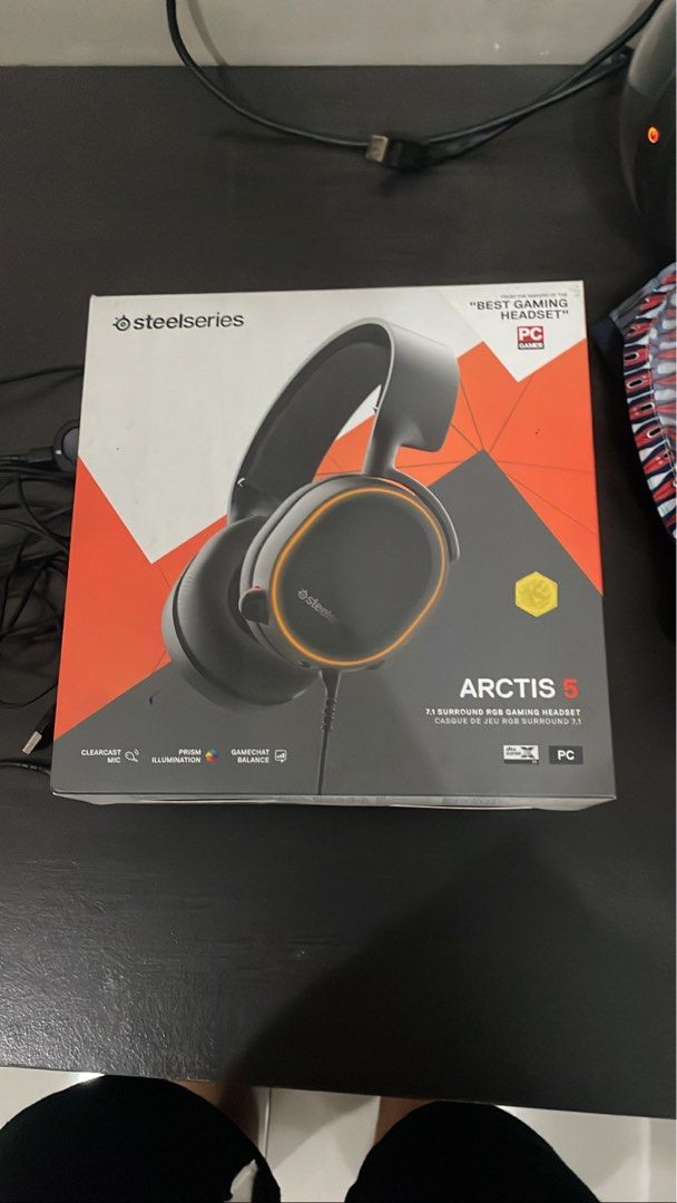 Steelseries Arctis 5, Elektronik, Audio di Carousell