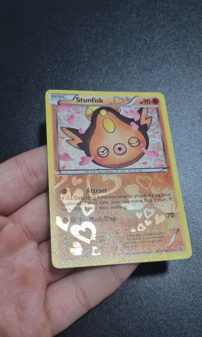Stunfisk Radiant Collection | Black & White | BW | Pokemon Card ...